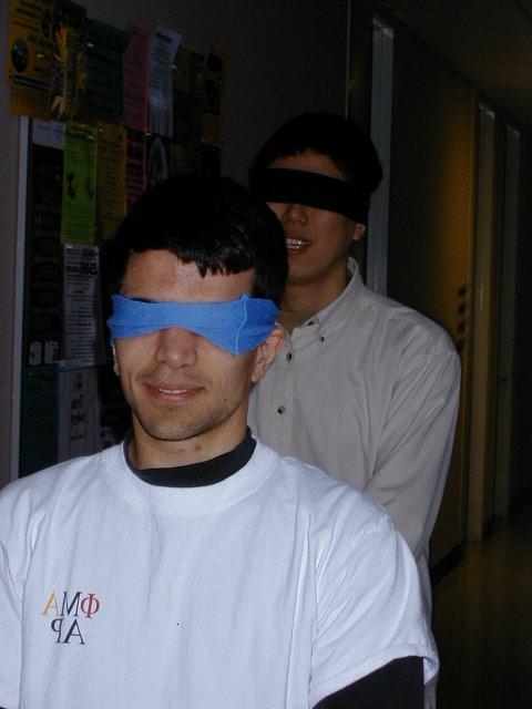 Navigating while blind